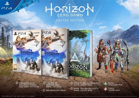 PS4 Exclusive Horizon: Zero Dawn's Box Art Is Predictably Beautiful ...