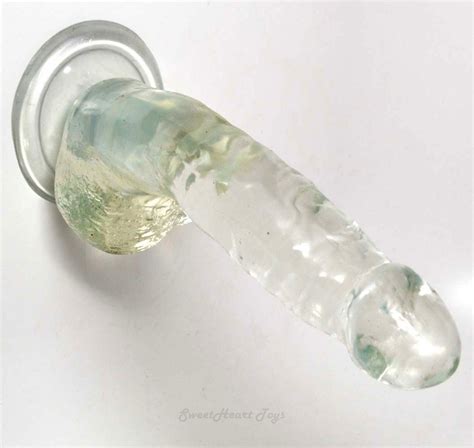 Jelly-Dong-Dildo-Slim-Suction-Cup-8-Inch-Waterproof-Realistic-Cock ...