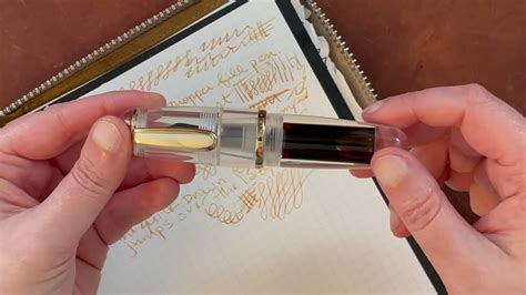 Moonman Q1 Fountain Pen Filling and Testing - YouTube
