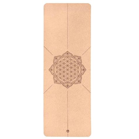 Пробковый коврик для йоги Цветок жизни Bodhi купить в интернет-магазине ...