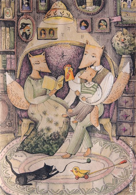 Иллюстрация Чтение книги в стиле графика, книжная графика,