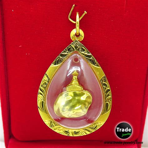AG-2129 พระธาตุอินทร์แขวน (พระธาตุไจทีโย) เลี่ยมกรอบทอง สั่งซื้อได้ที่ ...