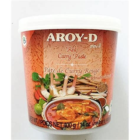 Aroy-D 14oz Aroy D Red Curry Paste, 14 Ounce, 60% OFF