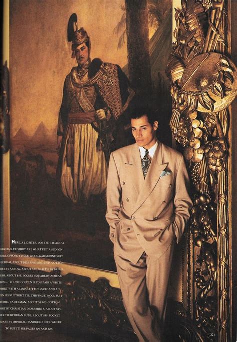 GQ April 1990 | Mens fashion inspiration, 1990s men, Suits clothing