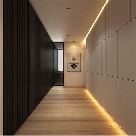 Подсветка снизу | Corridor design, Lobby design, Hallway designs