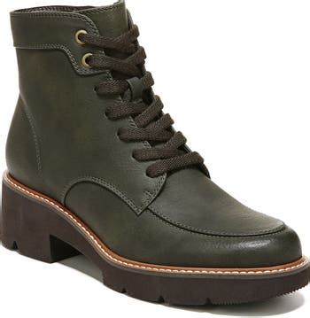 Naturalizer Catherine Lace-Up Lug Sole Boot - Wide Width Available ...