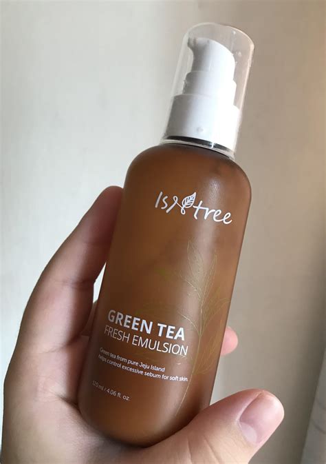 Isntree Green Tea Fresh Emulsion review! : r/AsianBeauty