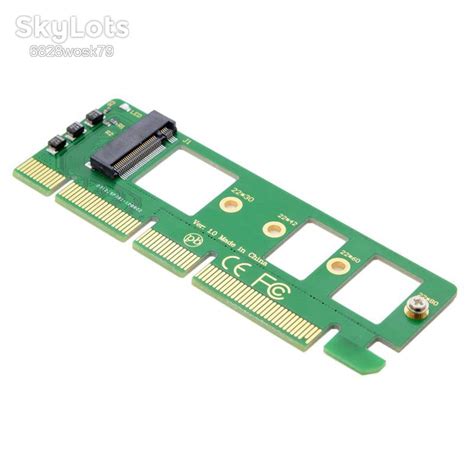 NFHK N-M201 v1.0 адаптер NVMe - PCIe x4 x8 x16 низкий 32 мм (SSD NGFF M ...