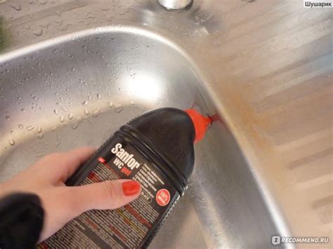 Средство для ухода за туалетом и ванной комнатой Sanfor WC gel SPECIAL ...