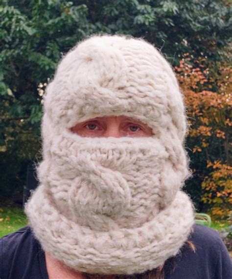 Mohair Wolle Balaclava - Etsy.de
