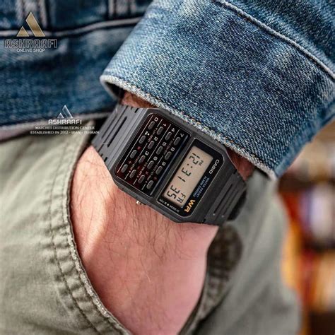 ساعت کاسیو ماشین حسابی Casio CA-53W-1Z - گالری اشرافی