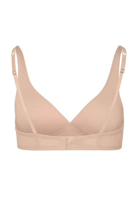 Бюстгальтер с треугольными чашками без косточек, линия Cotton Sensation ...