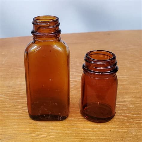 Old Brown Bottles - Etsy