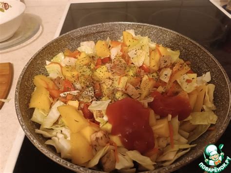 Капуста с овощами и мясом "Капустофель" – кулинарный рецепт