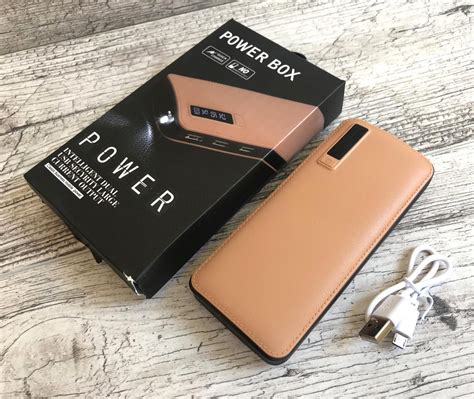 ᐉ PowerBank 40000 mAh LED з ліхтариком 3 USB • Краща ціна в Києві ...