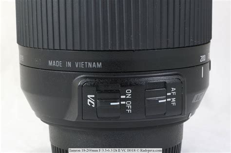 Обзор Tamron AF 18-200mm F/3.5-6.3 Di II VC Model B018 | Радожива