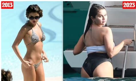 'Today, I realised I will never look like this again' - Selena Gomez shares then and now bikini ...