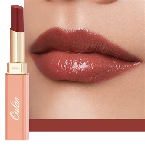 Oulac 2 in1 Lippenstift und Lip Balm, Saftiger und Glänzender ...