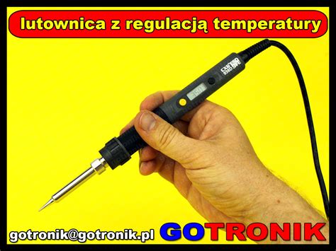 Lutownica 936D CXG z regulacją temperatury LCD 60W
