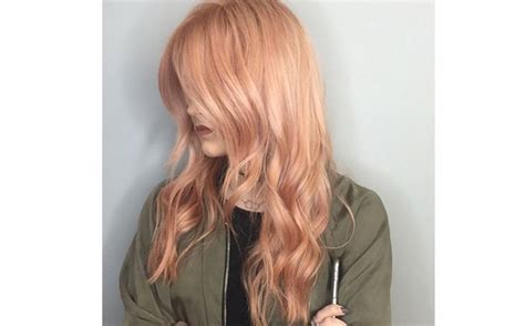 блонд с розовым отливом | Peach hair, Hair color rose gold, Hair color 2018