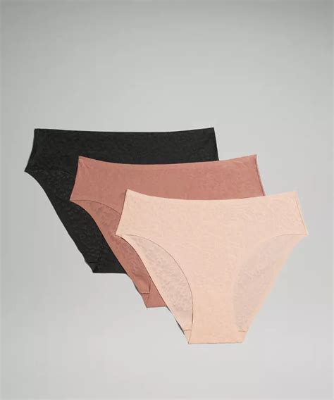InvisiWear Bikini-Unterwäsche mit Performance-Spitze und mittelhohem ...