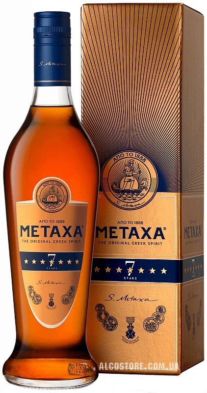 Бренди Metaxa 7*. Купить Метакса 7 лет лучшая цена - Alcostore