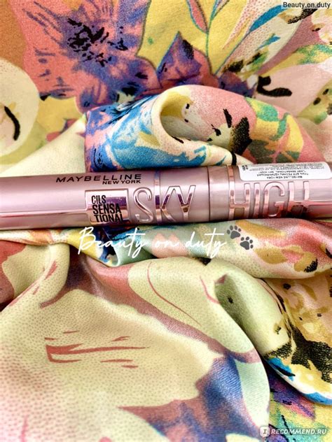 Тушь для ресниц MAYBELLINE Sky high - «🌸Популярная тушь Sky High🌸» | отзывы