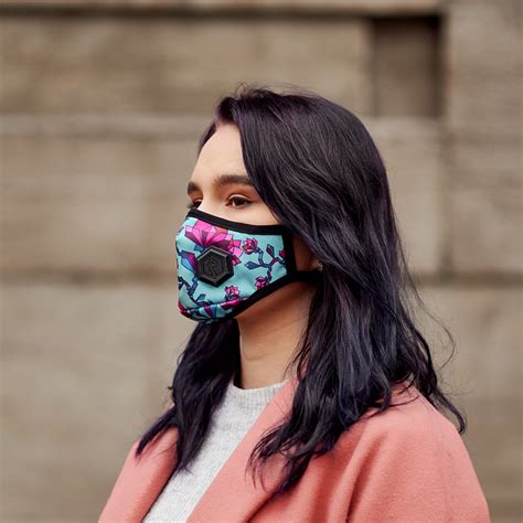 Maska DRAGON Casual II Floral Pink - DRAGONMASK