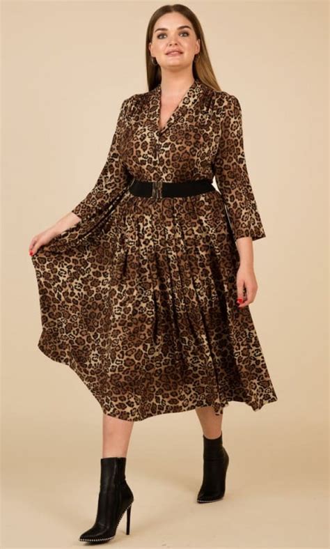 Платье Teffi Style 1425 ягуар - женская одежда из Белоруссии
