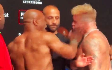 Jake Paul Threatens to Kill Mike Tyson After Being Slapped at Weigh-Ins