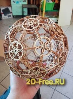 Резной шар