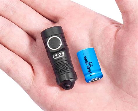 Lumintop Frog Keychain Flashlight Is Tiny But Mighty Bright