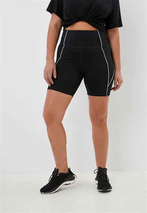 Велосипедки Reebok WOR RIB/POLY SHORT IN, цвет: черный, RTLACH402901 ...