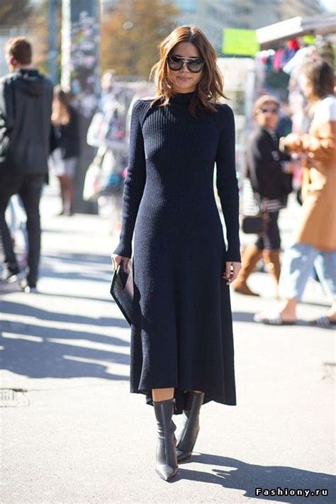 Трикотажные платья - street style | Tuần lễ thời trang paris, Phong ...
