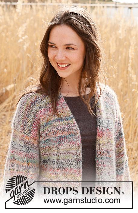 Sparkling Sunrise Cardigan / DROPS 235-35 - Gratis strikkeopskrifter ...