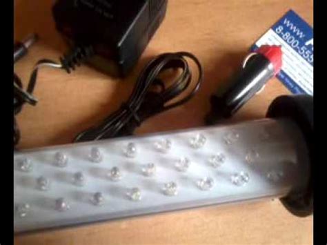 Обзор Светодиодный фонарь AVS Light CD306A 30 LED - YouTube