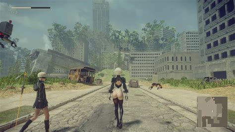 NieR:Automata PS5 Gameplay! 2B Walking without Skirt (PS5 4K 60fps ...