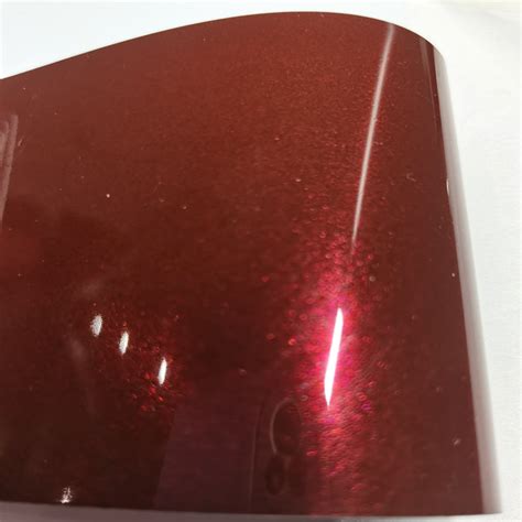 Red Metallic Car Paint