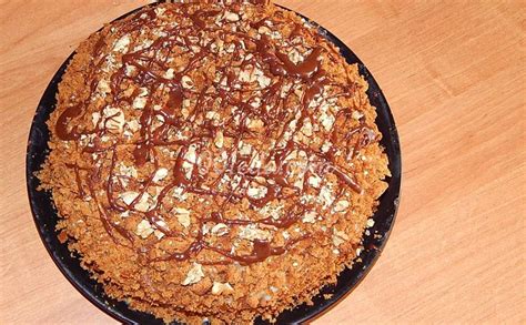 Бисквитный медовик со сметанным кремом: рецепт сошаговым фото