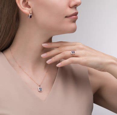 Серьги с александритом — купить недорого в интернет-магазине SUNLIGHT в ...