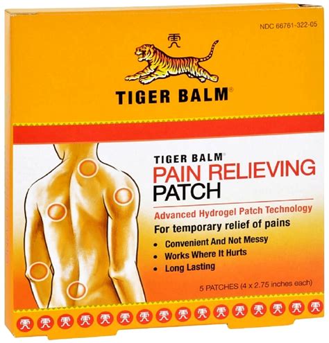 Tiger Balm Bel Ağrıları İçin Bant - 99,00 TL'ye Sipariş