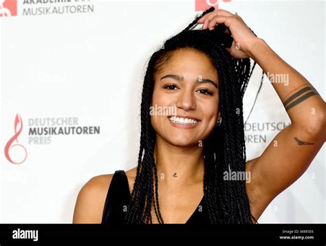 15 March 2018, Germany, Berlin: Lary, singer, arrives at the 10th ...