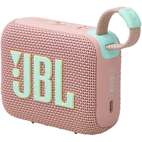 Портативна колонка JBL Go 4, IP67, Bluetooth, Auracast, Розова - eMAG.bg
