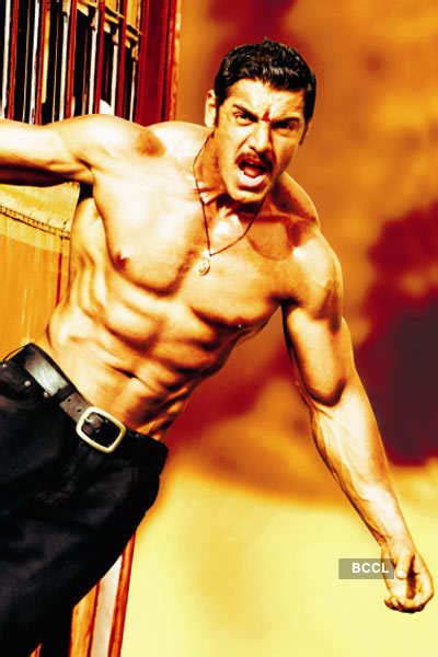 John Abraham as Manya Surve in a still from Bollywood movie Shootout At Wadala.