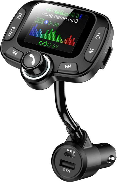 Transmiter Samochodowy Fm Z Bluetooth Gogen Ctr603Btcn Multifunkcyjny ...
