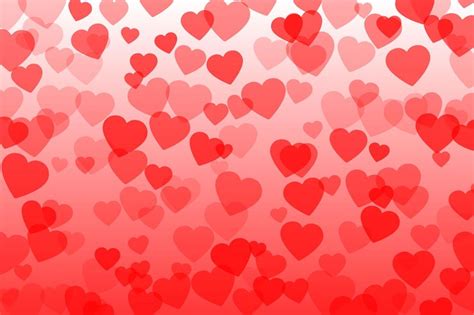 Premium Vector | Heart confetti