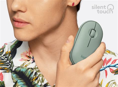 Купить Мышь Logitech M350 Pebble Wireless, белый — цена, описание в ...