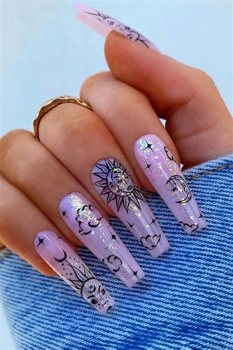 20 Inspiring Sun Nail Art Design Ideas