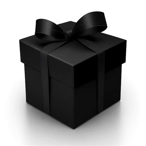 Premium AI Image | The Mysteries of the Black Gift Box on Black Friday