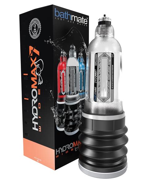 Bathmate Hydromax 7 Wide Boy - Clear by Bathmate | Cupid's Lingerie